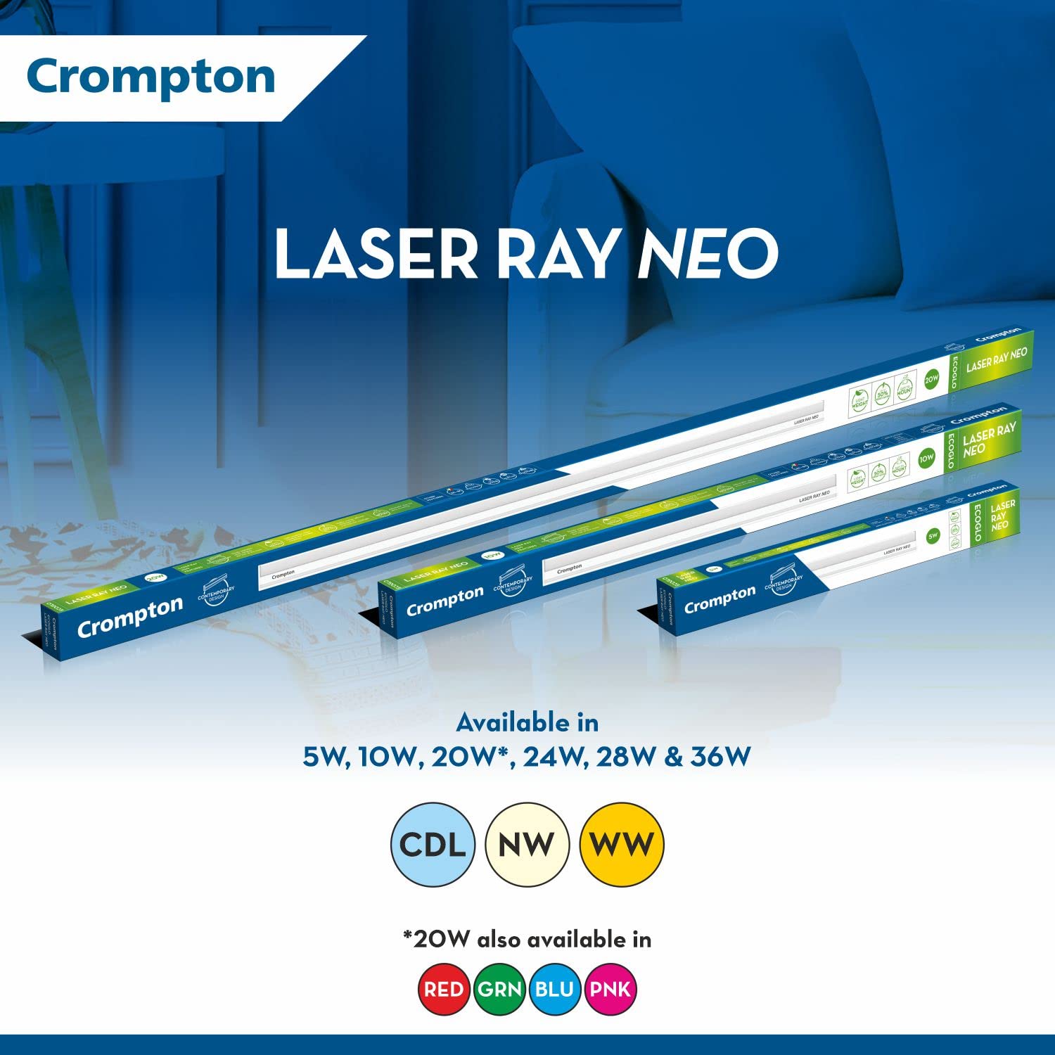 Crompton LASER RAY NEO 28W